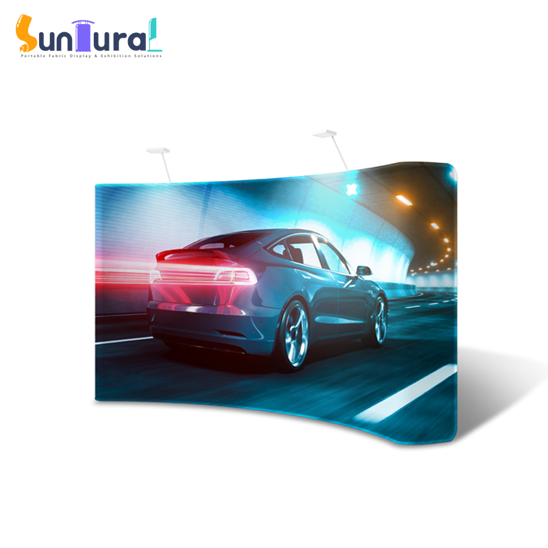 20FT Curved Display Backdrop - Buy tension backdrop frame, Backdrop ...