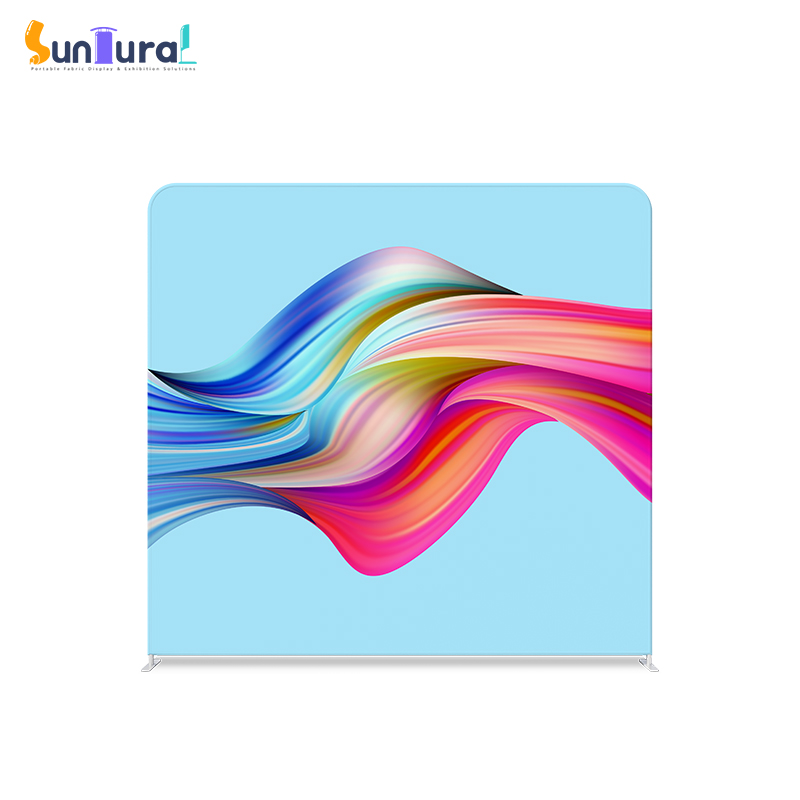 8FT Straight Display Backdrop - Buy Easy tube tension fabric backdrop ...