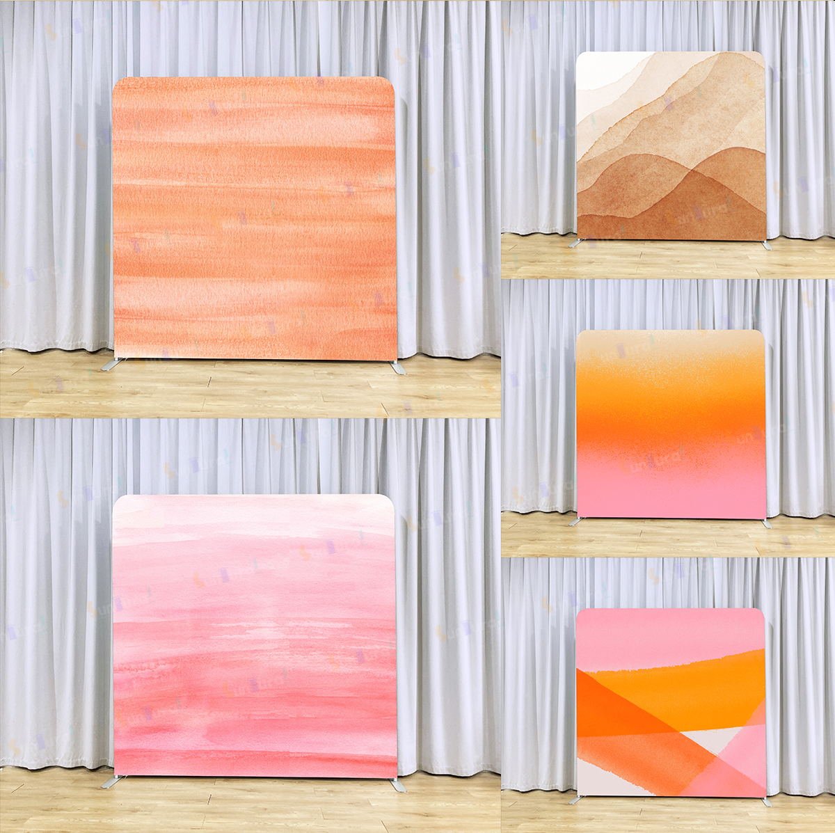 8FT Straight Display Backdrop - Buy Easy tube tension fabric backdrop ...